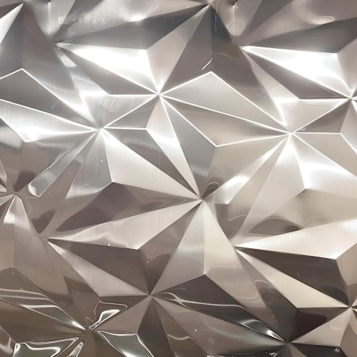 Stainless Steel Corrugated plates, Irregular triangle #855 – źéidis